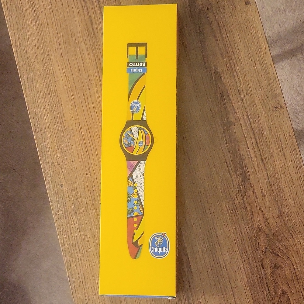 Swatch X Britto Banana Watch - Gem